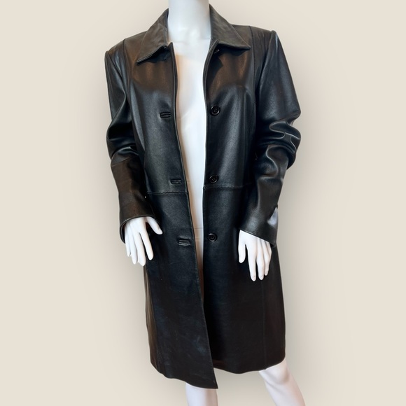 Murano | Jackets & Coats | Murano Black Distressed Genuine Lamb Skin ...